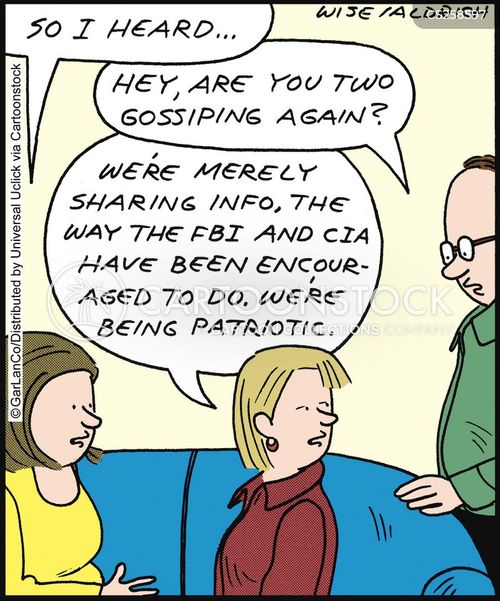 Rumourmongers Cartoons and Comics - funny pictures from CartoonStock