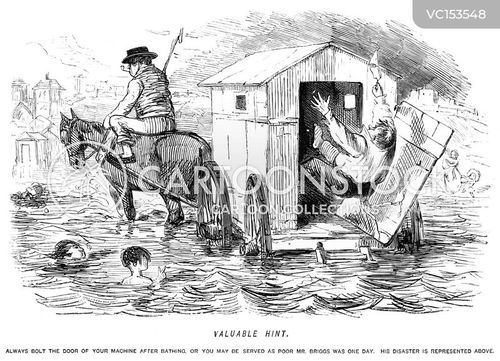 Bathing Cartoons and Comics - funny pictures from CartoonStock