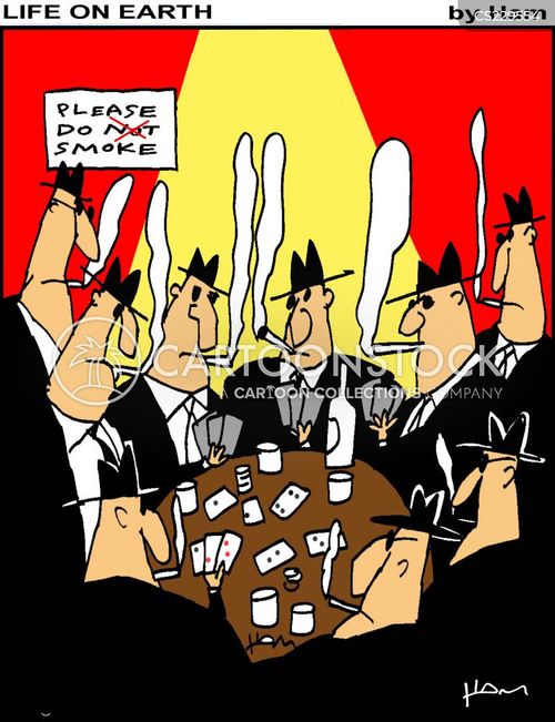 Toxic Habits Cartoons and Comics - funny pictures from CartoonStock