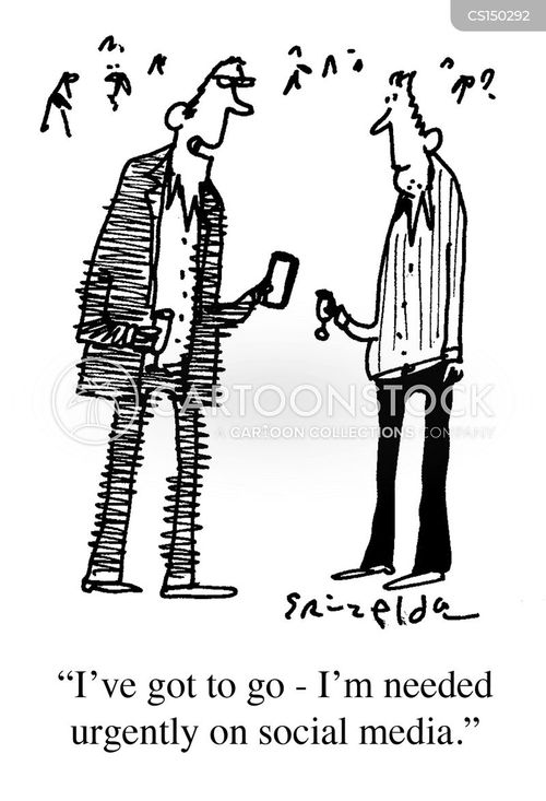 Being Social Cartoons and Comics - funny pictures from CartoonStock