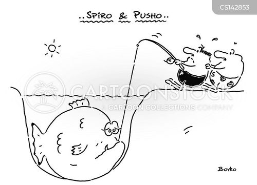 Reeling In Cartoons and Comics - funny pictures from CartoonStock