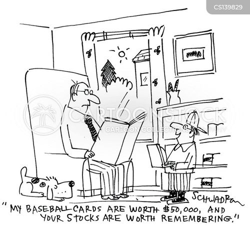 Baseball Cards Cartoons and Comics - funny pictures from CartoonStock