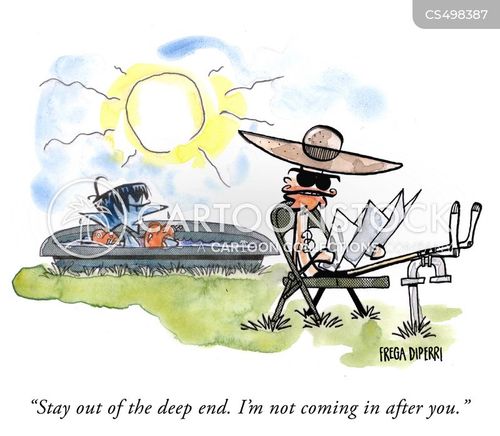 Deep End Cartoons and Comics - funny pictures from CartoonStock