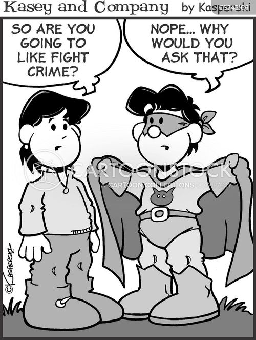 Crime-fighting Skills Cartoons and Comics - funny pictures from ...