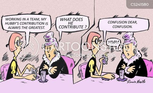 Team Working Cartoons and Comics - funny pictures from CartoonStock