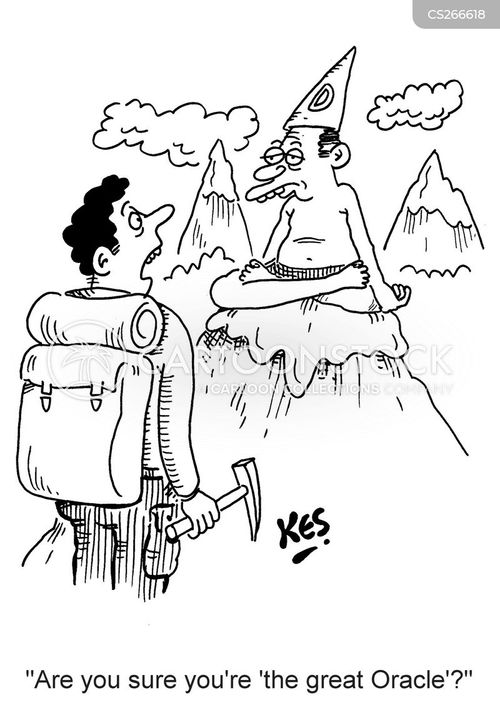 Oracle Cartoons and Comics - funny pictures from CartoonStock