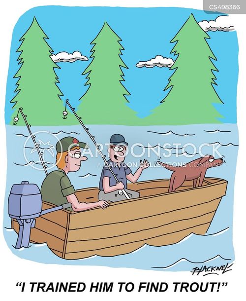 Trout Cartoons and Comics - funny pictures from CartoonStock