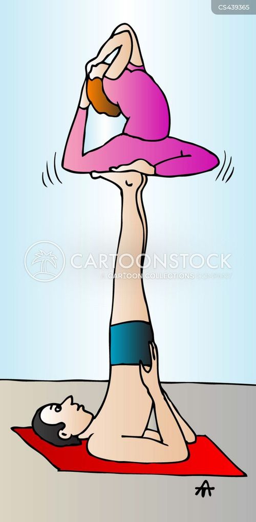 Yoga Cartoons and Comics - funny pictures from CartoonStock