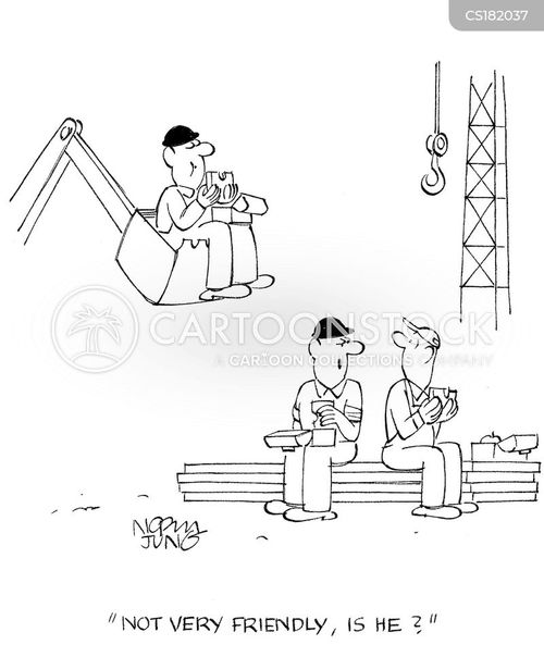 Backhoe Cartoons and Comics - funny pictures from CartoonStock