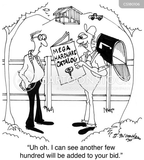 Bidding Cartoons and Comics - funny pictures from CartoonStock