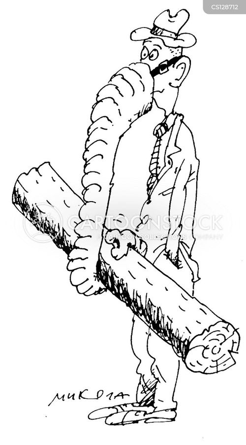 Tree-head Man Cartoons and Comics - funny pictures from CartoonStock