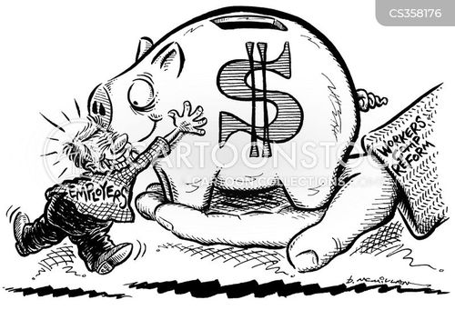 Bank Worker Cartoons and Comics - funny pictures from CartoonStock