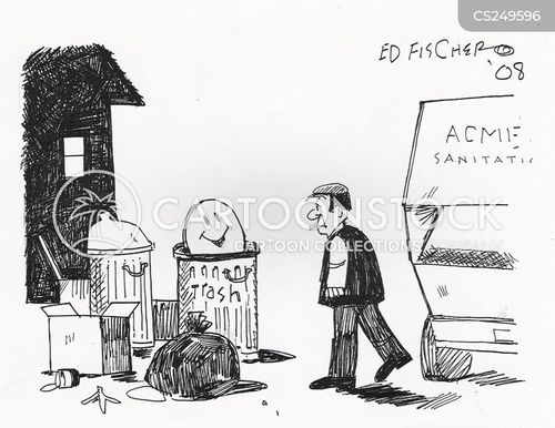 Binmen Cartoons and Comics - funny pictures from CartoonStock