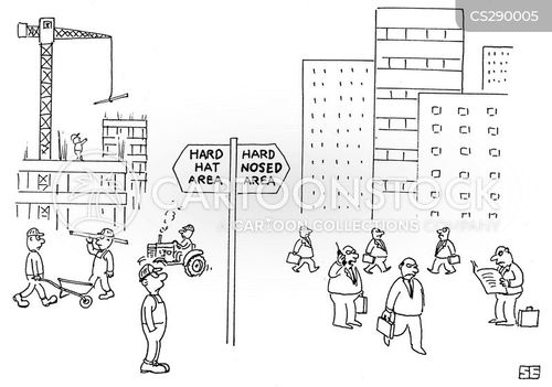 Hardhats Cartoons and Comics - funny pictures from CartoonStock