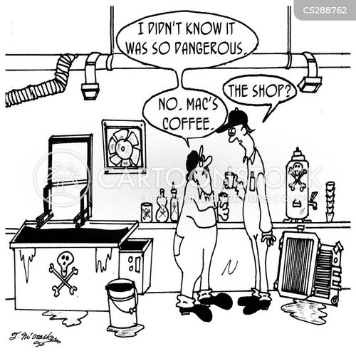 Hazardous Material Cartoons and Comics - funny pictures from CartoonStock