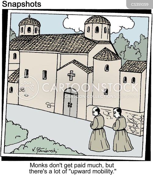 Monastic Cartoons and Comics - funny pictures from CartoonStock