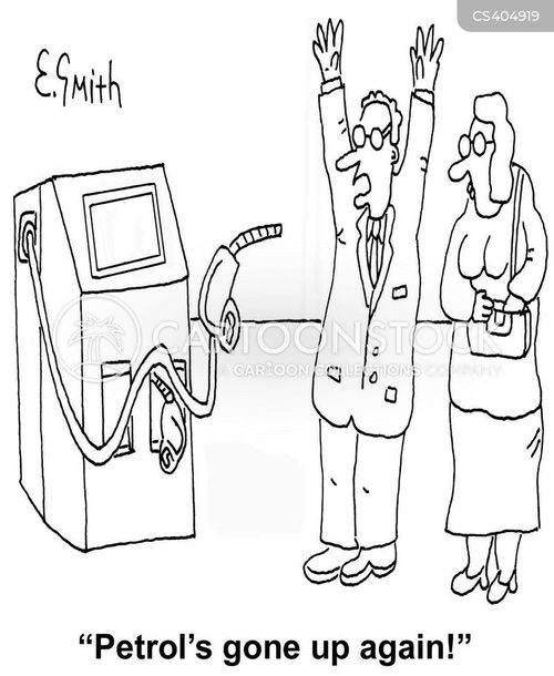 Rising Petrol Prices Cartoons and Comics - funny pictures from CartoonStock