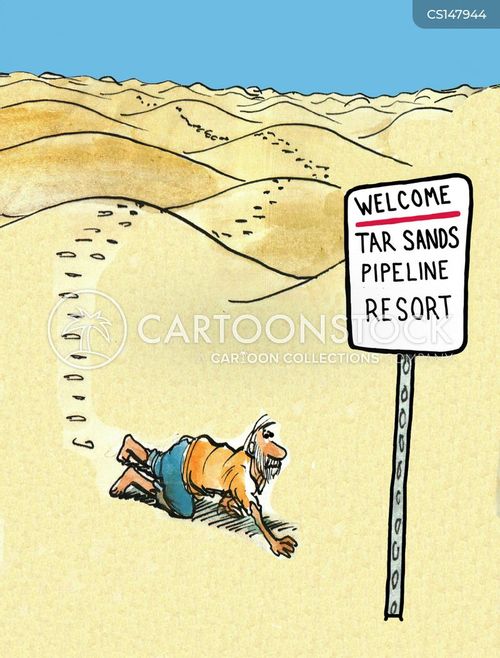 Oil Pipeline Cartoons and Comics - funny pictures from CartoonStock