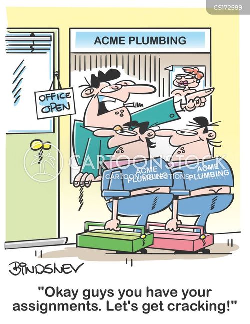Plumbing Cartoons and Comics - funny pictures from CartoonStock