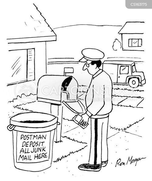 Us Postal Service Cartoons and Comics - funny pictures from CartoonStock