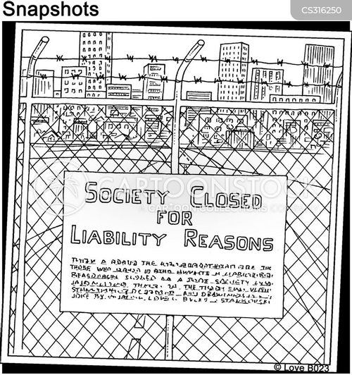 Love And Liability Cartoons and Comics - funny pictures from CartoonStock