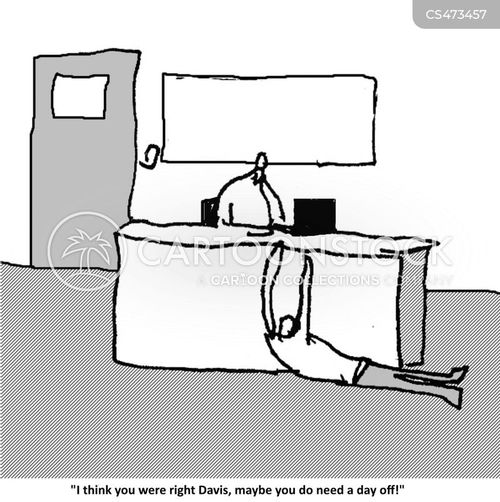 Off Day Cartoons and Comics - funny pictures from CartoonStock