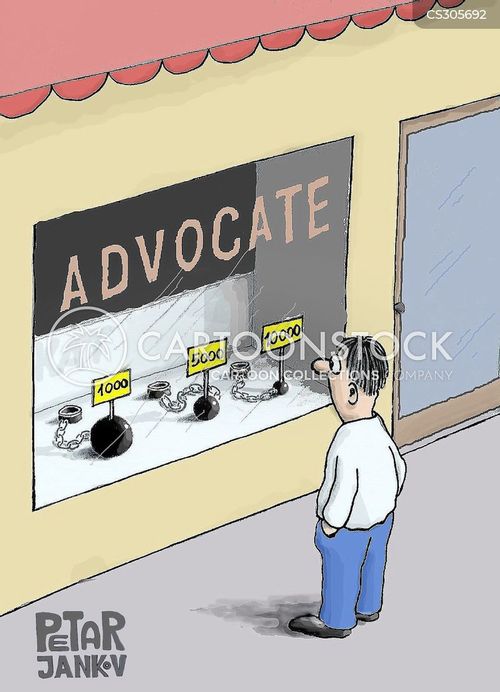 Advocates Cartoons and Comics - funny pictures from CartoonStock