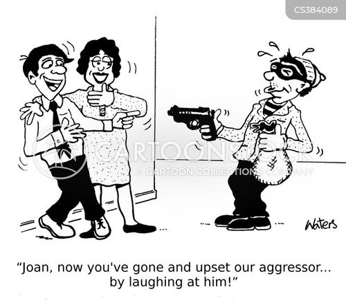 Aggressor Cartoons and Comics - funny pictures from CartoonStock