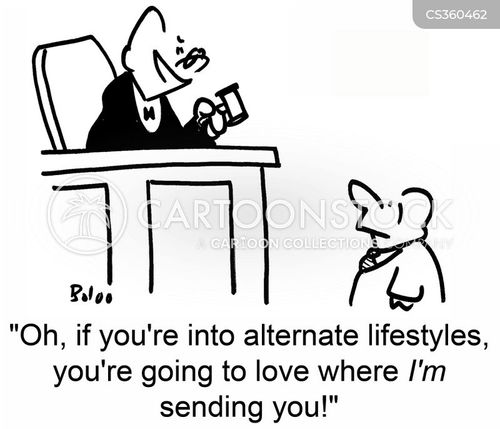 Alternate Lifestyles Cartoons and Comics - funny pictures from CartoonStock