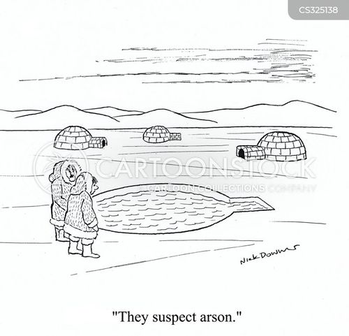 Arson Attack Cartoons and Comics - funny pictures from CartoonStock