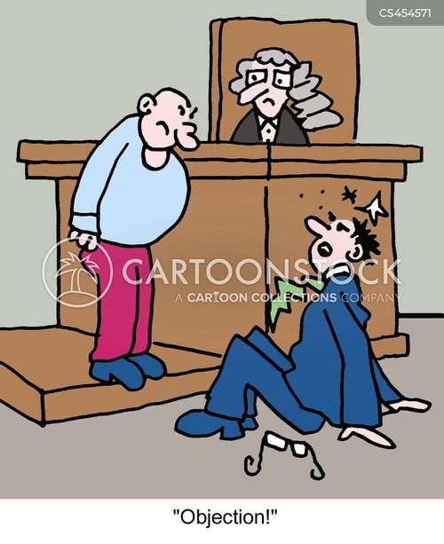 Objection Cartoons and Comics - funny pictures from CartoonStock
