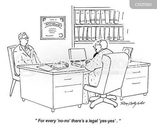 Legal Work Cartoons and Comics - funny pictures from CartoonStock