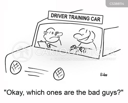 Learn To Drive Cartoons and Comics - funny pictures from CartoonStock