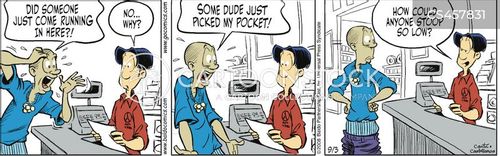 Sagging Cartoons and Comics - funny pictures from CartoonStock