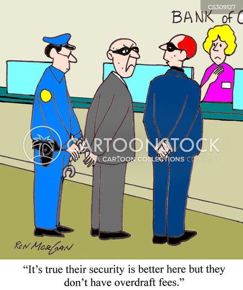 Overdraft Fee Cartoons and Comics - funny pictures from CartoonStock