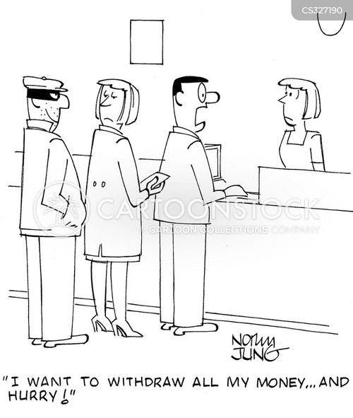 Bank Branches Cartoons and Comics - funny pictures from CartoonStock