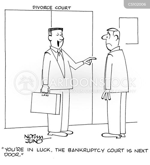 Bankruptcy Court Cartoons and Comics - funny pictures from CartoonStock