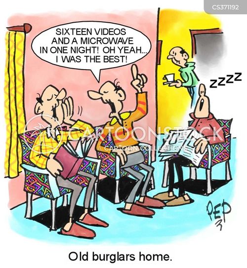 Burgling Cartoons and Comics - funny pictures from CartoonStock