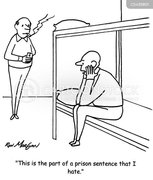 Prison Time Cartoons and Comics - funny pictures from CartoonStock
