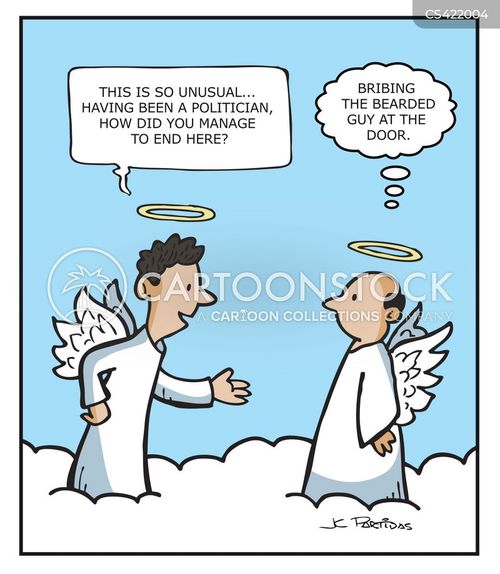 Briberies Cartoons and Comics - funny pictures from CartoonStock