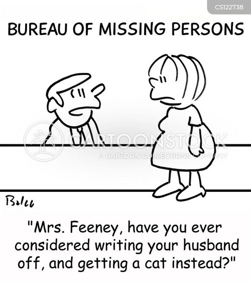 Bureau Of Missing Persons Cartoons and Comics - funny pictures from ...