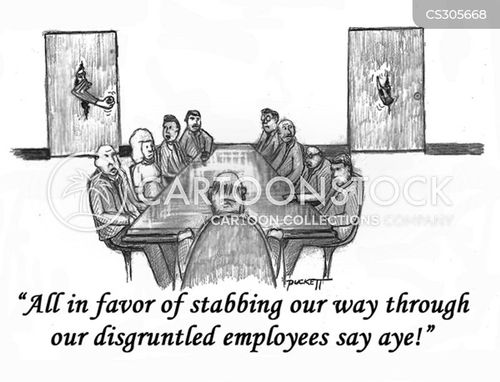 Disgruntled Employee Cartoons and Comics - funny pictures from CartoonStock
