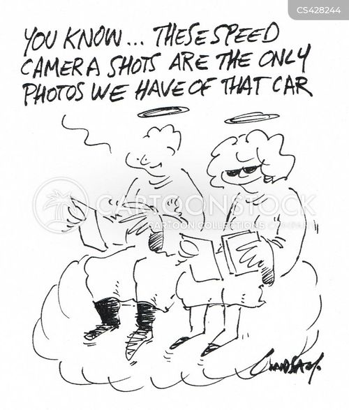 Speed Camera Cartoons and Comics - funny pictures from CartoonStock