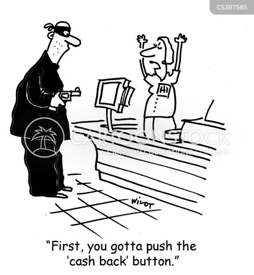 Cash Back Cartoons and Comics - funny pictures from CartoonStock