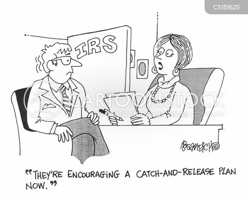 Catch-and-release Cartoons and Comics - funny pictures from CartoonStock
