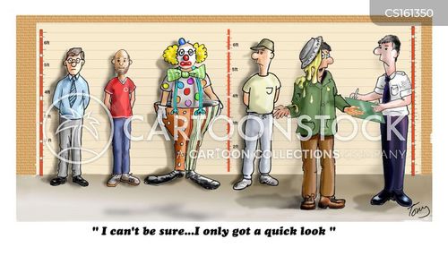 Eye Witnesses Cartoons and Comics - funny pictures from CartoonStock