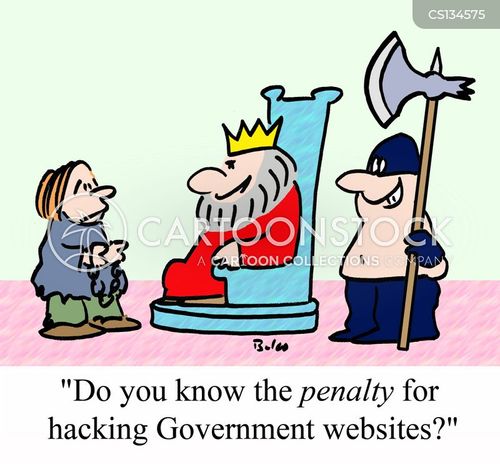 Cyber Crimes Cartoons and Comics - funny pictures from CartoonStock