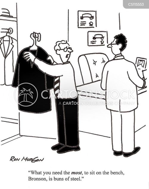 Buns Of Steel Cartoons and Comics - funny pictures from CartoonStock