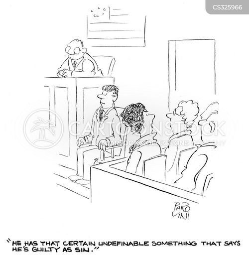 Guilty As Sin Cartoons and Comics - funny pictures from CartoonStock