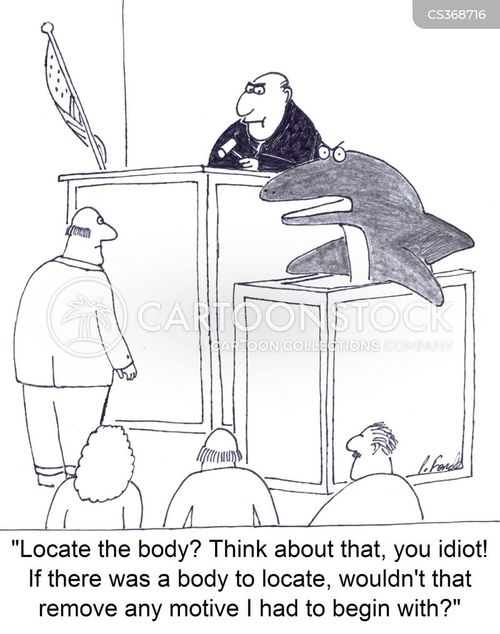Murderer Motive Cartoons and Comics - funny pictures from CartoonStock